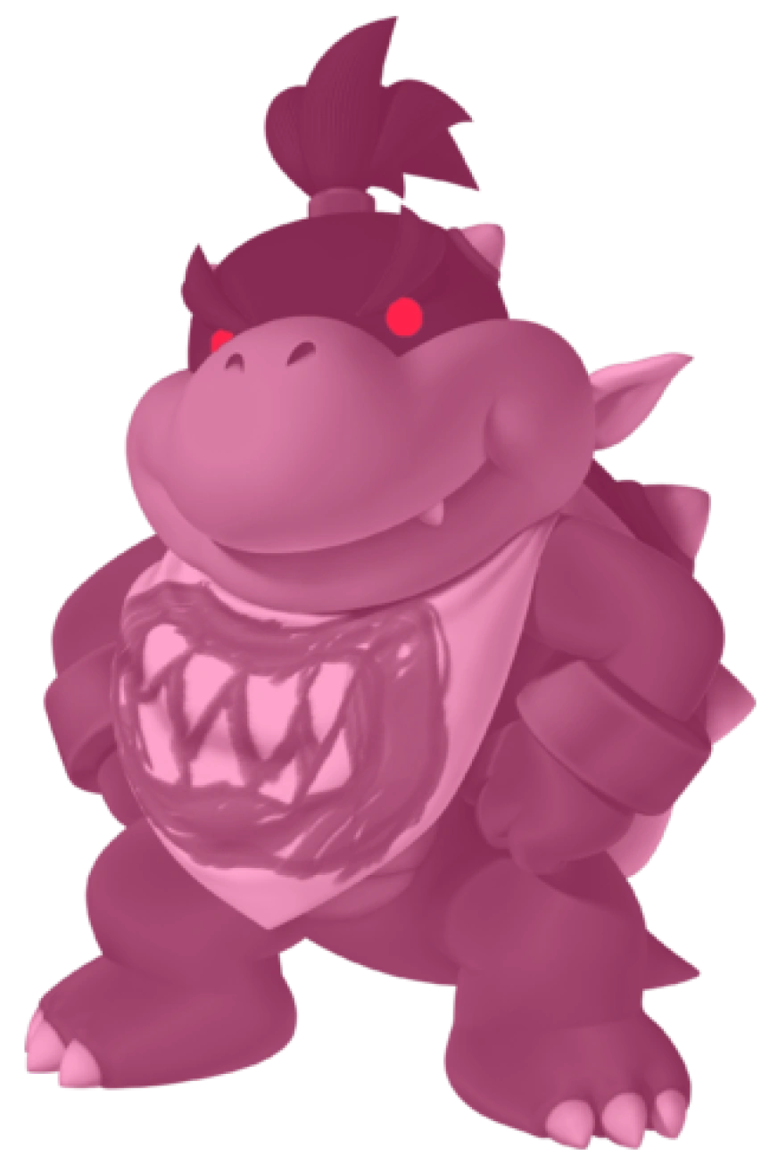 Dark Raspberry Crumble Bowser Jr. | Bowser Double 7 Wiki | Fandom