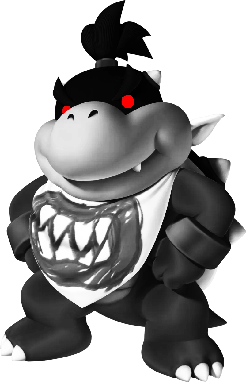 Dark Metal Bowser Jr. | Bowser Double 7 Wiki | Fandom
