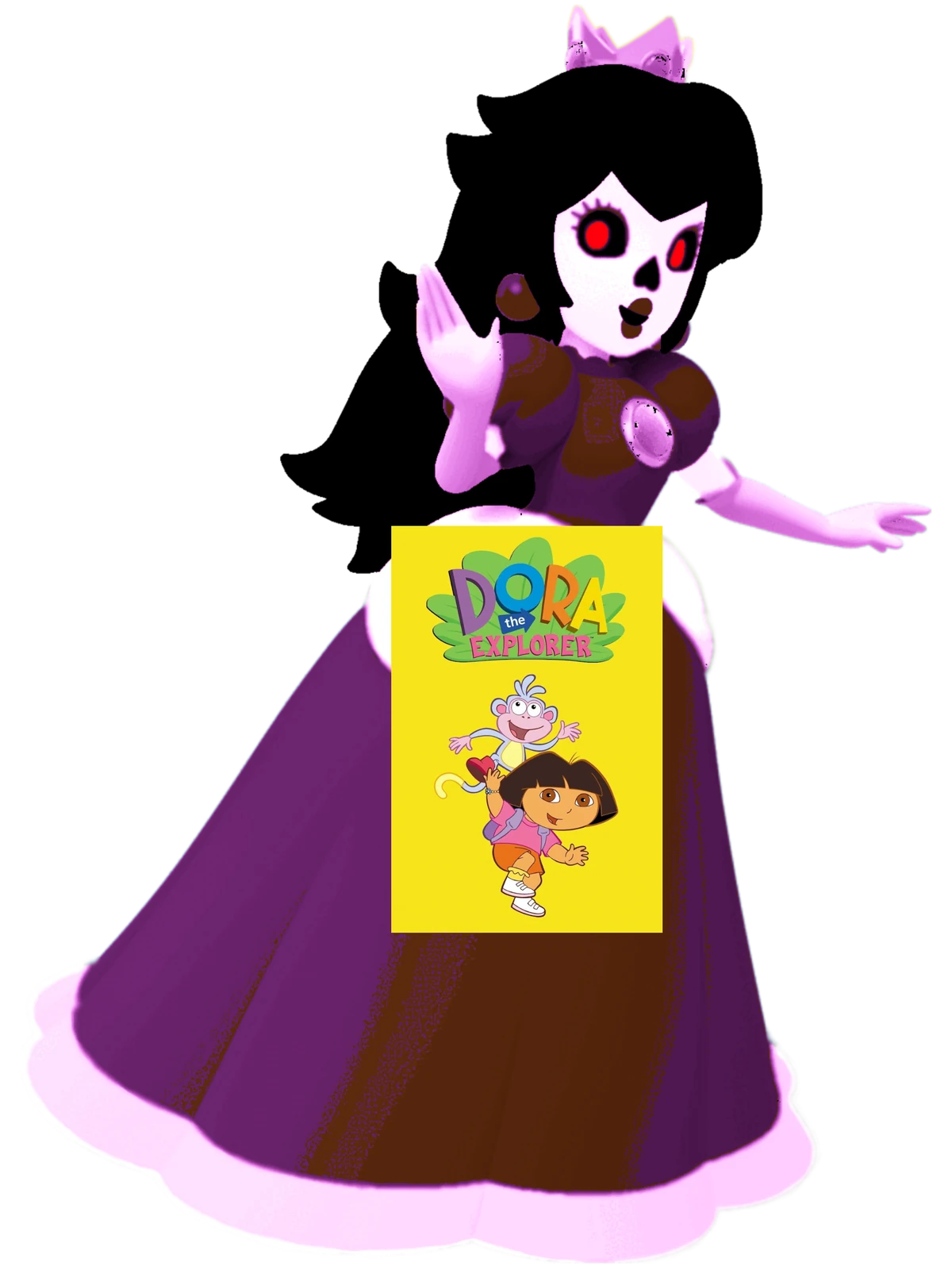 Dark Dora The Explorer Dry Princess | Bowser Double 7 Wiki | Fandom