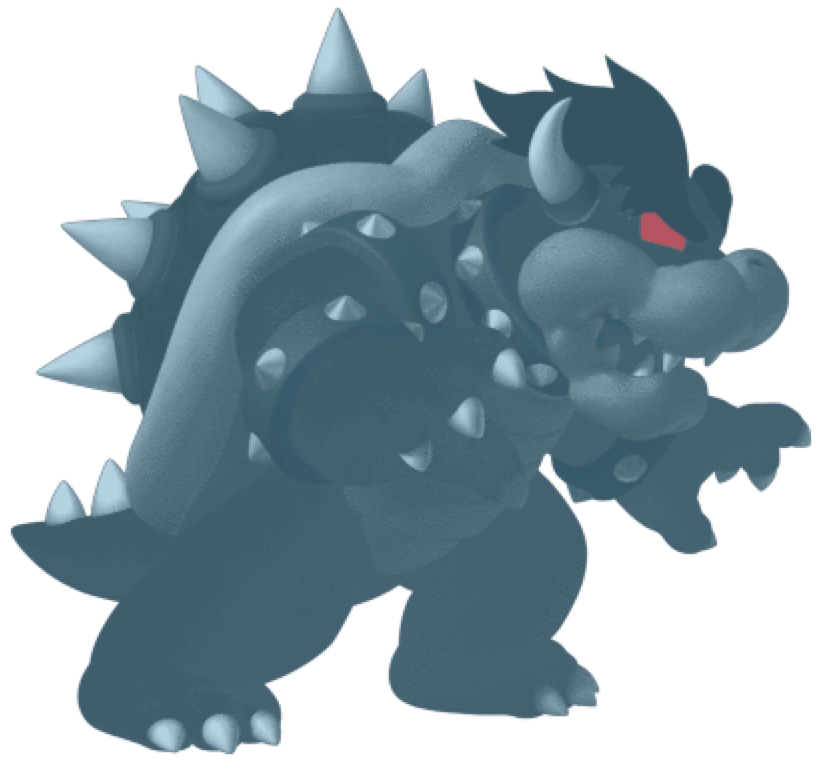 Dark Blue Whale Bowser | Bowser Double 7 Wiki | Fandom