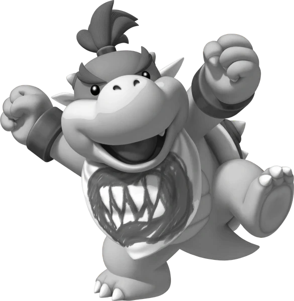Grey Bowser Jr. | Bowser Double 7 Wiki | Fandom