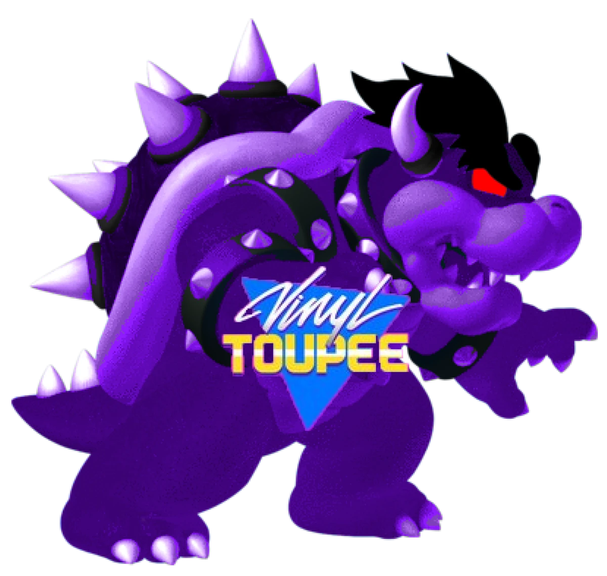 Dark Vinyl Toupee Bowser | Bowser Double 7 Wiki | Fandom