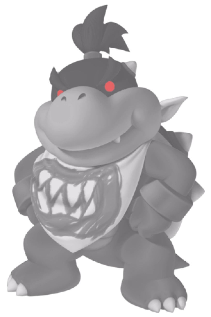Dark Albite Bowser Jr. | Bowser Double 7 Wiki | Fandom