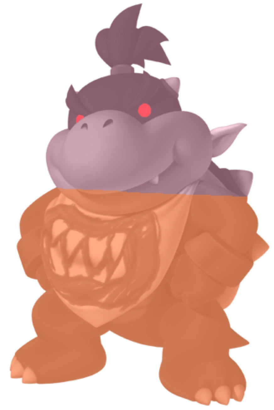 Dark Padparadscha Bowser Jr. | Bowser Double 7 Wiki | Fandom