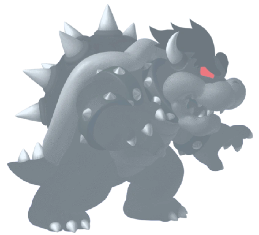 Dark Cotton Bowser | Bowser Double 7 Wiki | Fandom