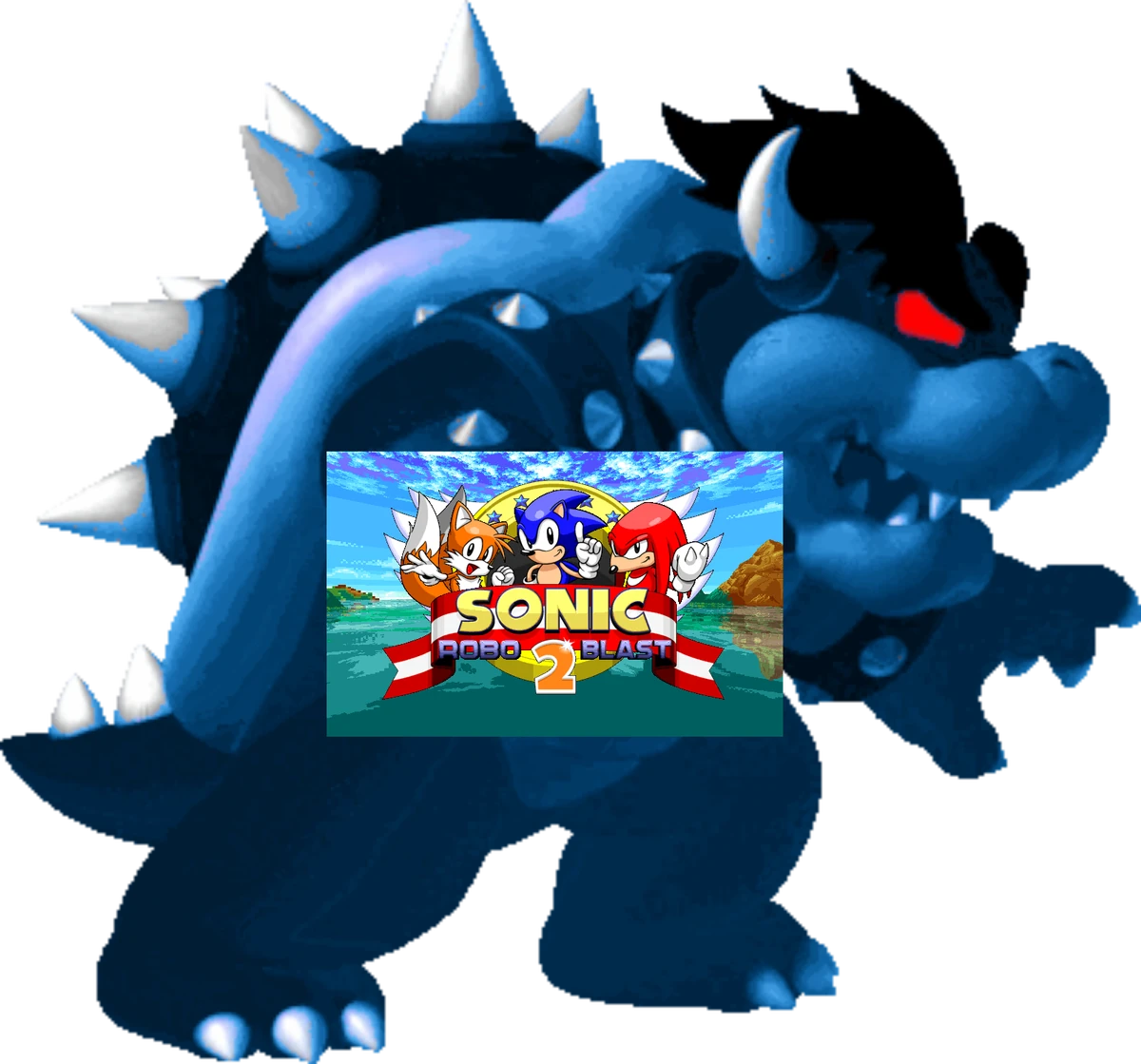 Dark Sonic Robo Blast 2 Bowser | Bowser Double 7 Wiki | Fandom