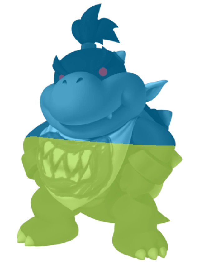 Dark Clauncher Bowser Jr. | Bowser Double 7 Wiki | Fandom