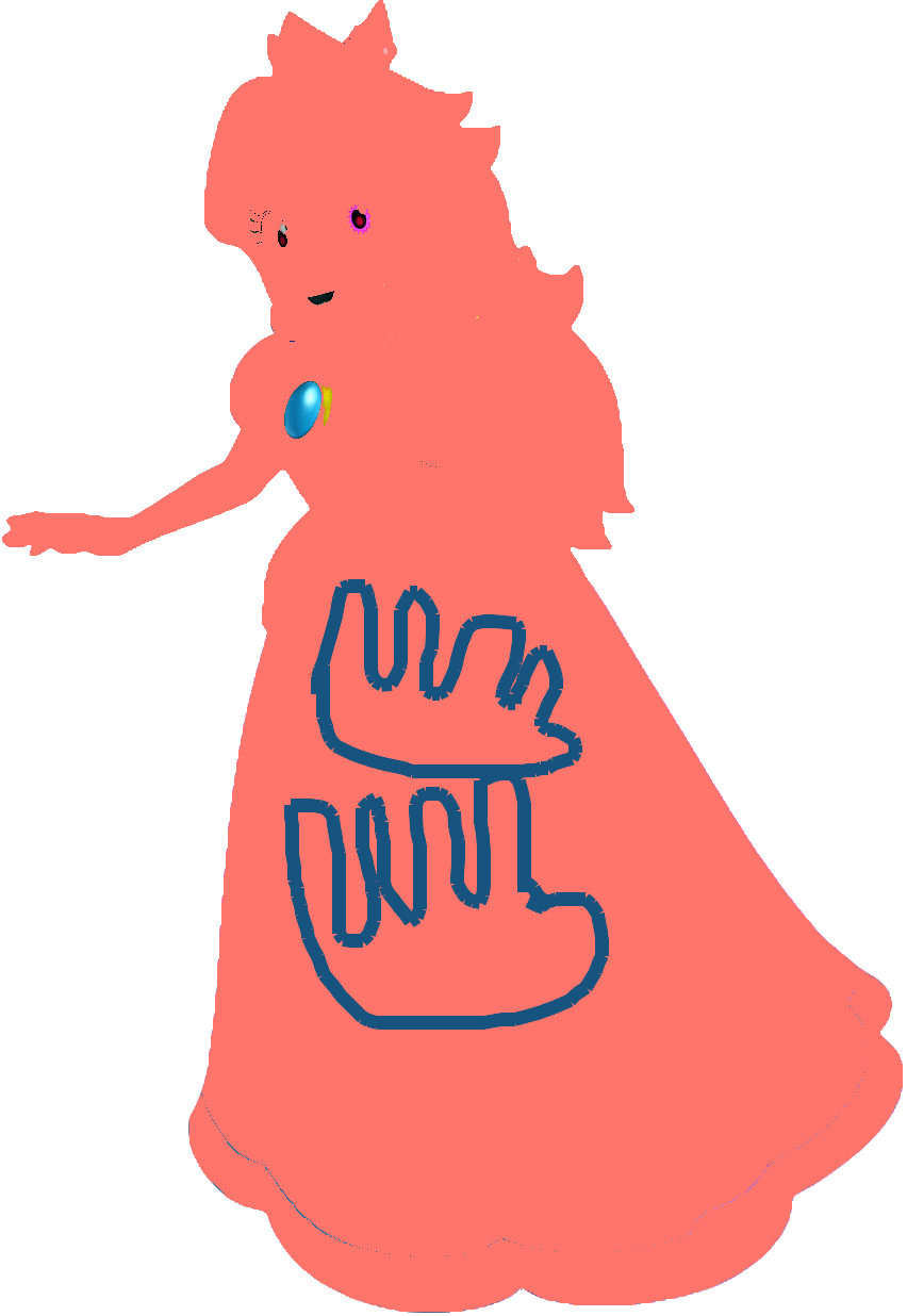 Handprints Princess | Bowser Double 7 Wiki | Fandom