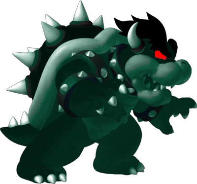 Dark Green Bowser | Bowser Double 7 Wiki | Fandom