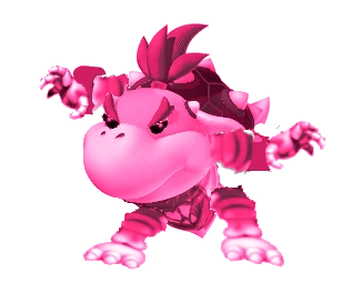 Raspberry Dry Bowser Jr. | Bowser Double 7 Wiki | Fandom