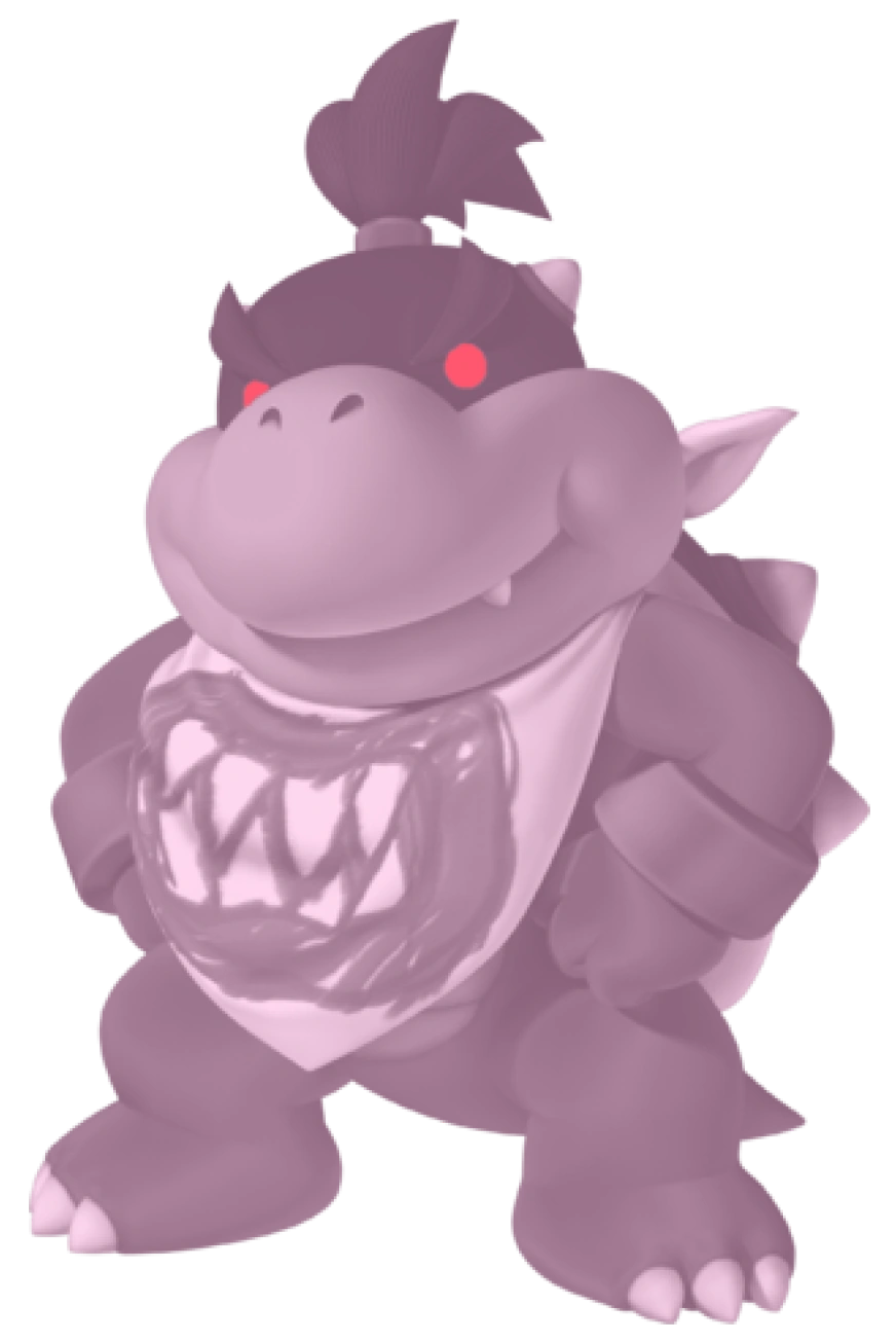 Dark Milkshake Bowser Jr. | Bowser Double 7 Wiki | Fandom