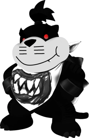 Dark Oreo Meowser Jr. | Bowser Double 7 Wiki | Fandom