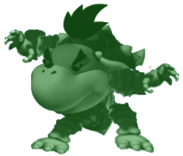 Dark Jungle Dry Bowser Jr. | Bowser Double 7 Wiki | Fandom