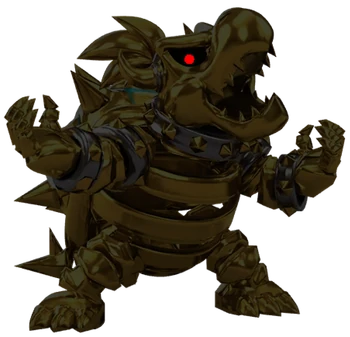 Dark Gold Dry Bowser | Bowser Double 7 Wiki | Fandom