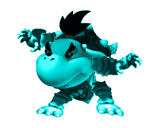 Dark Ice Dry Bowser Jr. | Bowser Double 7 Wiki | Fandom
