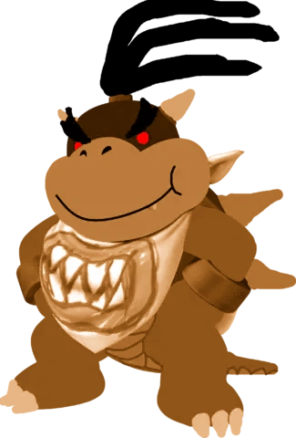 Dark Giga Chocolate Bowser Jr. | Bowser Double 7 Wiki | Fandom
