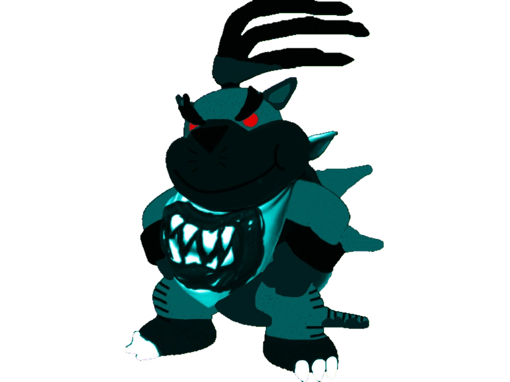 Dark Giga Ice Meowser Jr. | Bowser Double 7 Wiki | Fandom