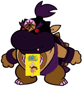 Dark Dora The Explorer Dreamy Bowser Jr. | Bowser Double 7 Wiki | Fandom