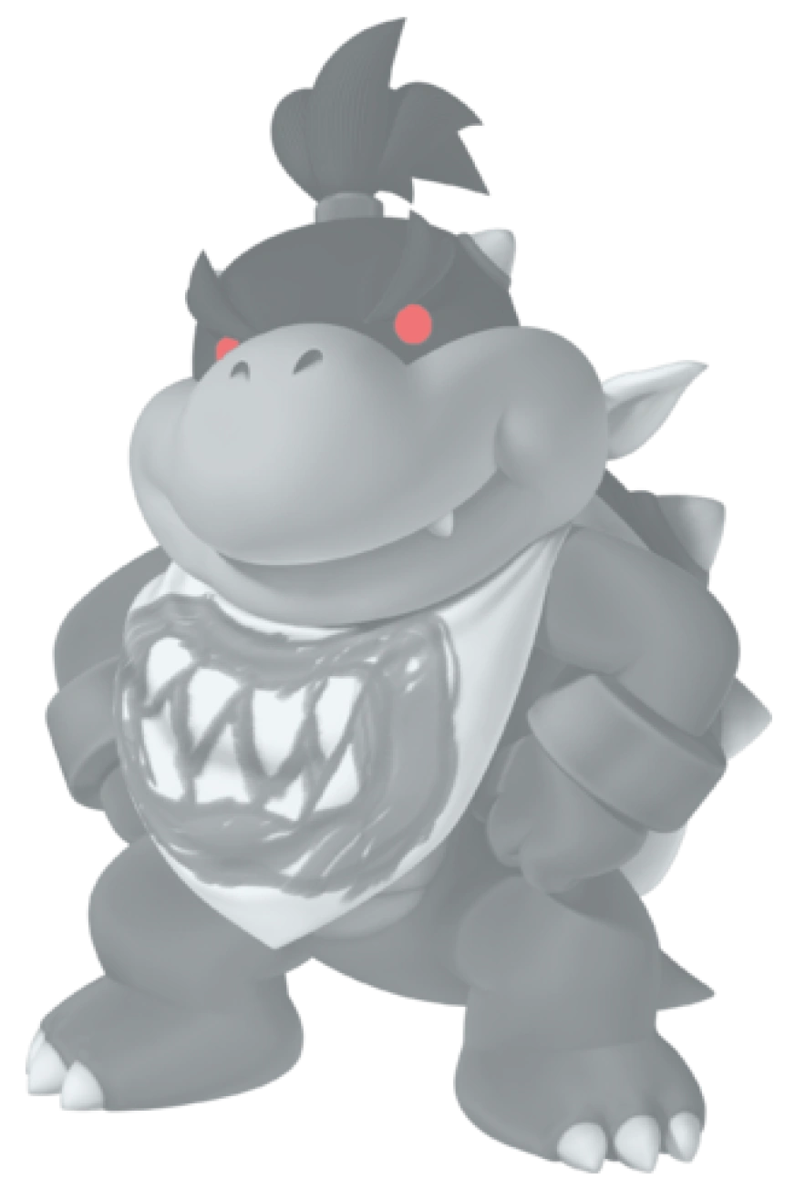 Dark Yeti Bowser Jr. | Bowser Double 7 Wiki | Fandom