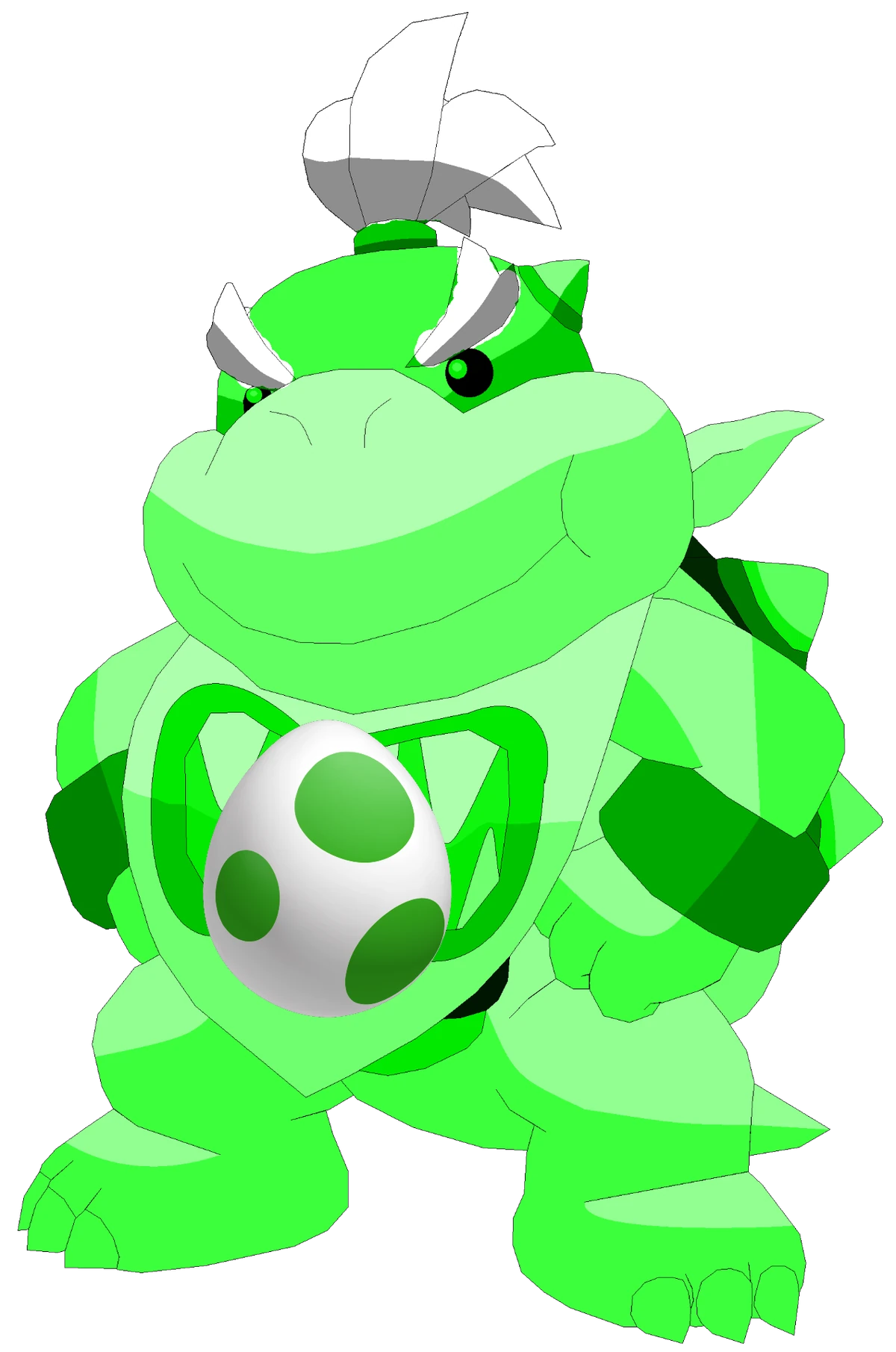 Egg Dry Bowser Jr | Bowser Double 7 Wiki | Fandom