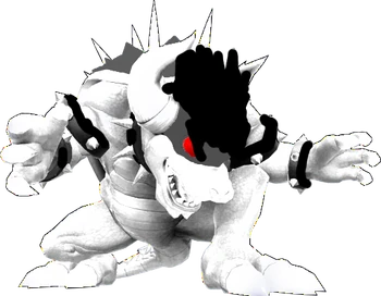 Dark Giga Polar Bowser | Bowser Double 7 Wiki | Fandom