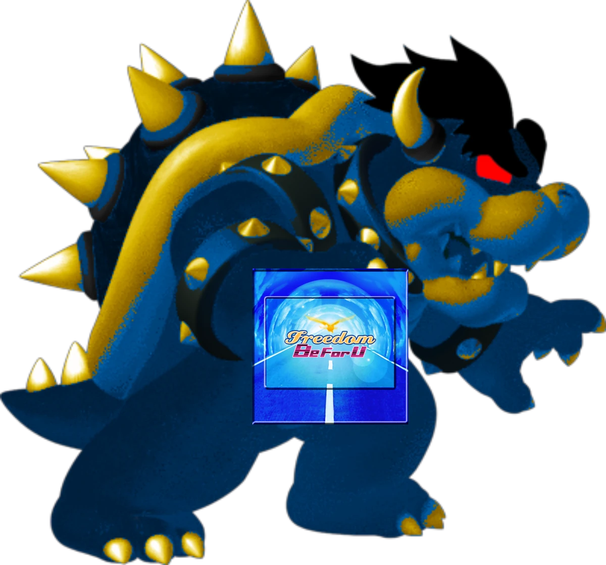 Dark Freedom Bowser | Bowser Double 7 Wiki | Fandom