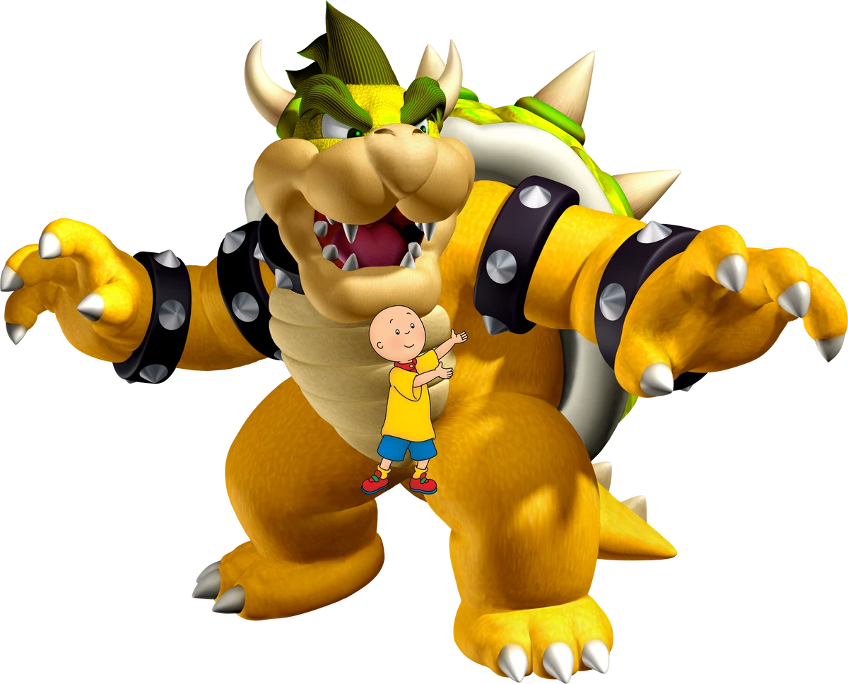 Caillou Bowser | Bowser Double 7 Wiki | Fandom