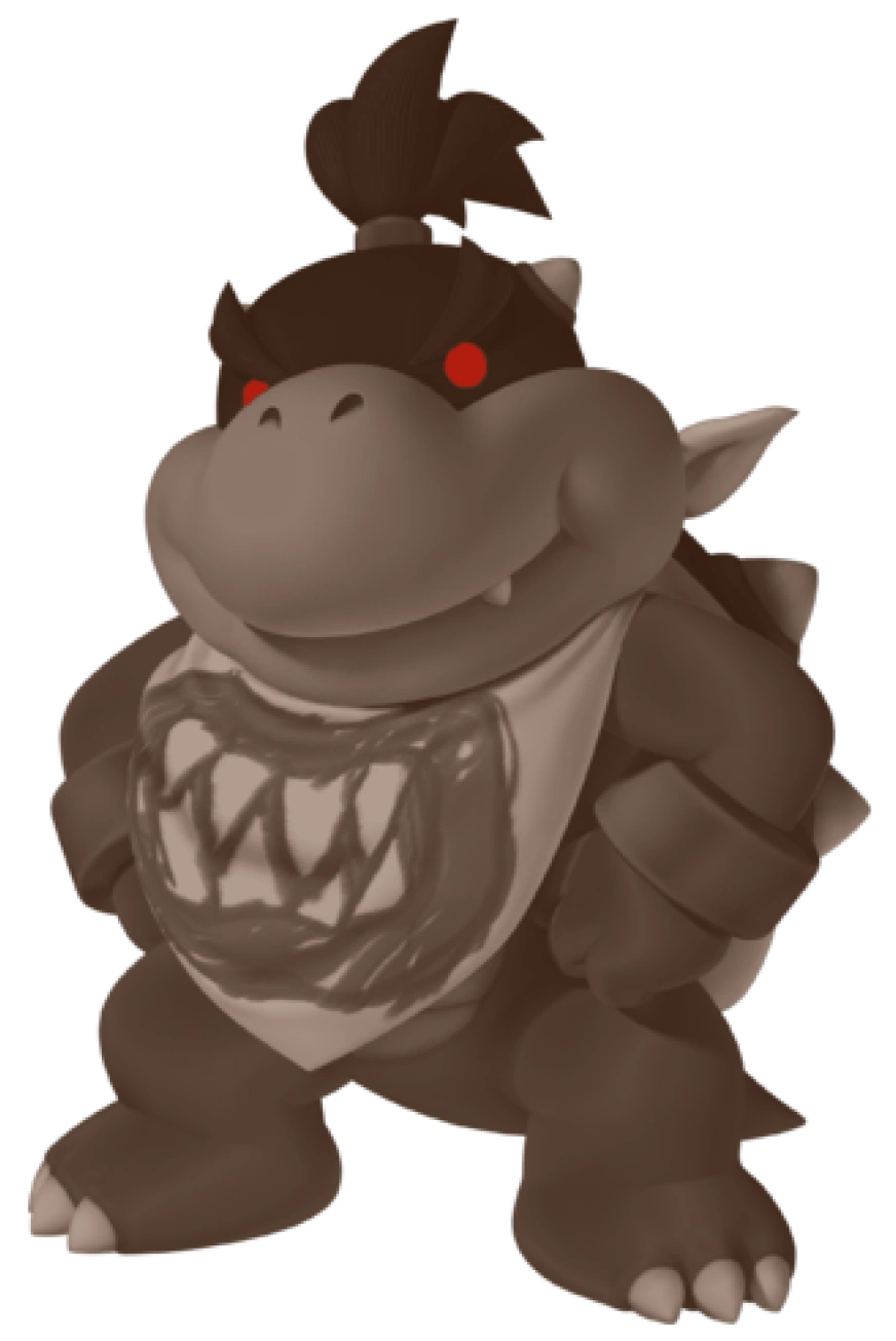 Dark Dubai Chocolate Bowser Jr. | Bowser Double 7 Wiki | Fandom