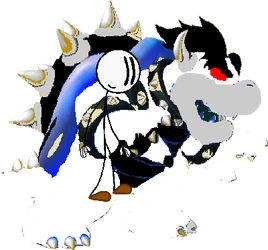 Dark Henry Stickmin Bowser | Bowser Double 7 Wiki | Fandom