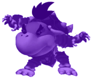 Dark Obsidian Dry Bowser Jr. | Bowser Double 7 Wiki | Fandom