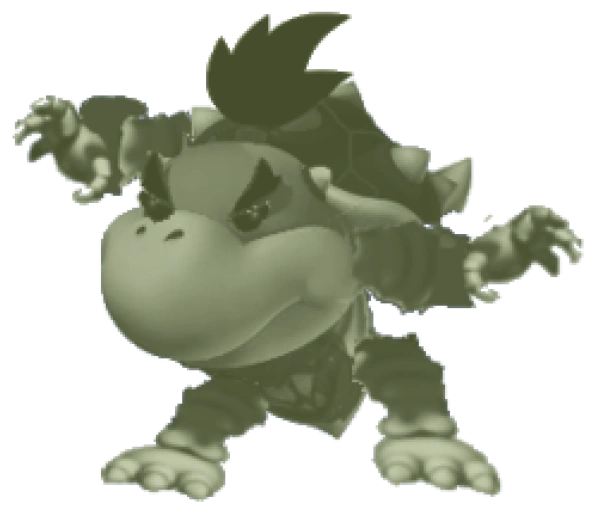 Dark Slime Dry Bowser Jr. | Bowser Double 7 Wiki | Fandom