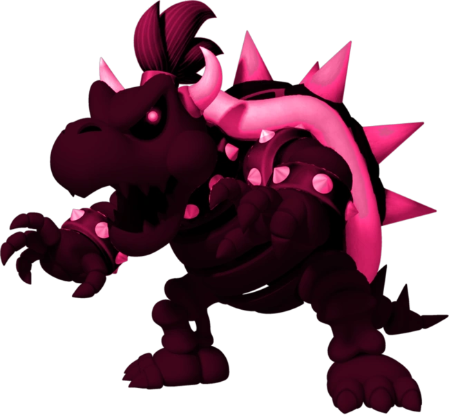 Dark Raspberry Dry Bowser | Bowser Double 7 Wiki | Fandom