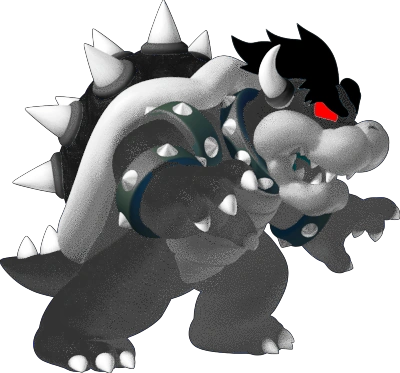 Dark Asteroid Bowser | Bowser Double 7 Wiki | Fandom