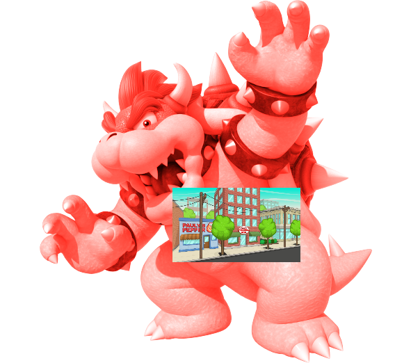 Tastyville Bowser | Bowser Double 7 Wiki | Fandom