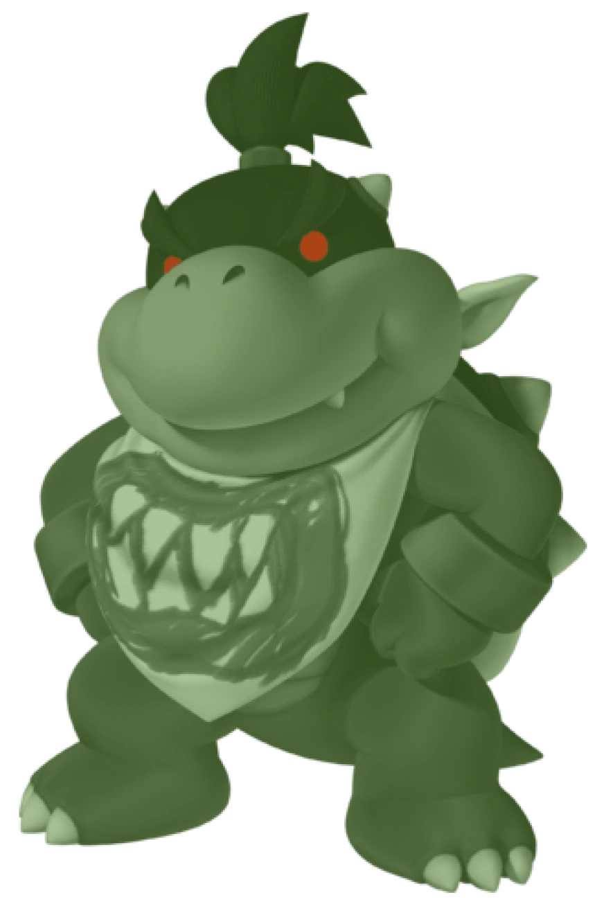 Dark Quillwort Bowser Jr. | Bowser Double 7 Wiki | Fandom