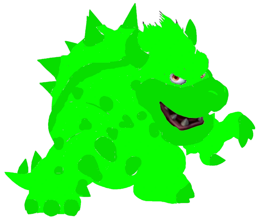Green King Bowser | Bowser Double 7 Wiki | Fandom