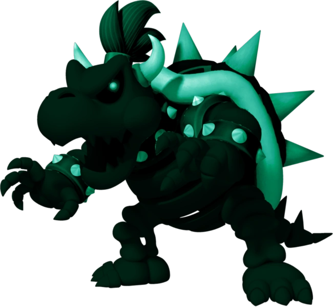 Dark Shell Dry Bowser | Bowser Double 7 Wiki | Fandom