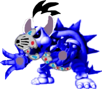 Dark Cyborg Dry Giga Meowser | Bowser Double 7 Wiki | Fandom