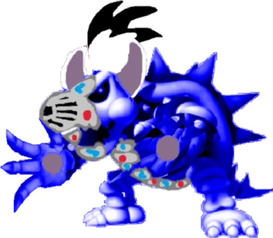 Dark Cyborg Dry Giga Meowser | Bowser Double 7 Wiki | Fandom