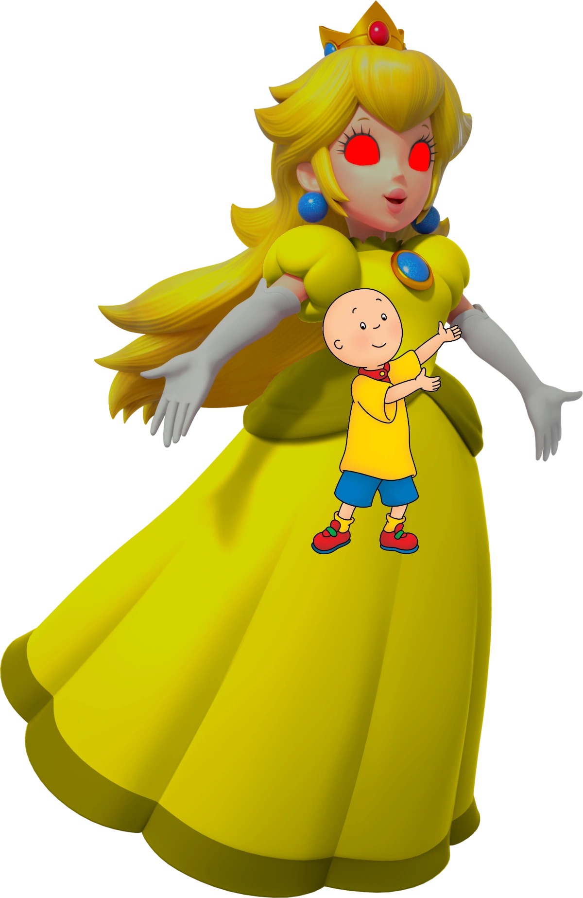 Dark Caillou Princess | Bowser Double 7 Wiki | Fandom