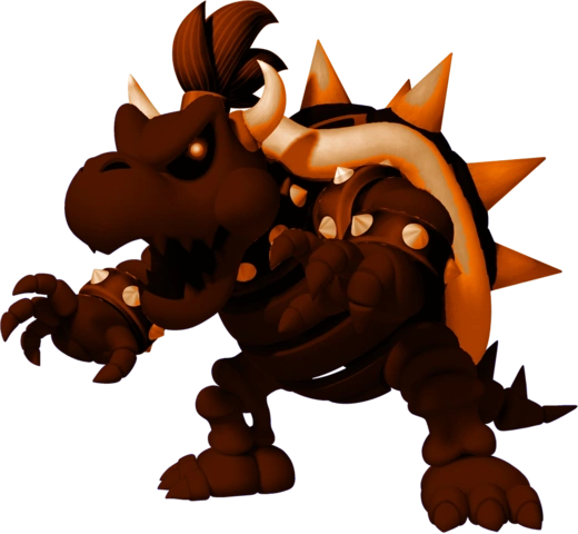 Dark Lava Dry Bowser | Bowser Double 7 Wiki | Fandom