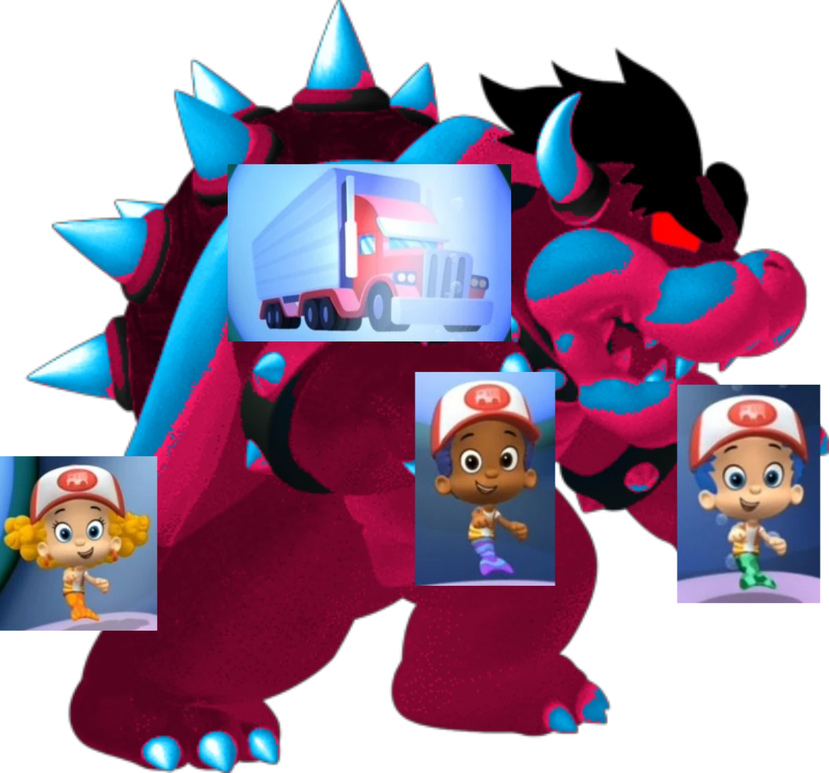 Dark Truck Driver Bowser | Bowser Double 7 Wiki | Fandom