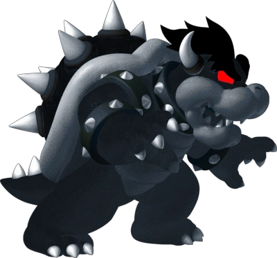 Dark Chain Bowser | Bowser Double 7 Wiki | Fandom