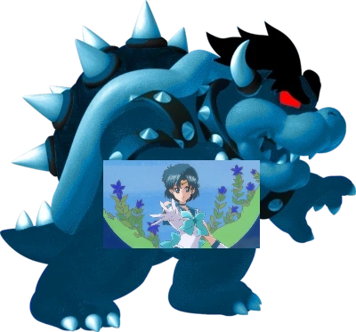 Dark Sailor Mercury Bowser | Bowser Double 7 Wiki | Fandom