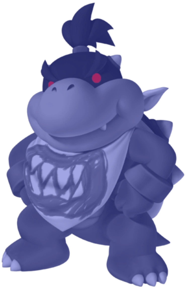 Dark Shark Bowser Jr. | Bowser Double 7 Wiki | Fandom