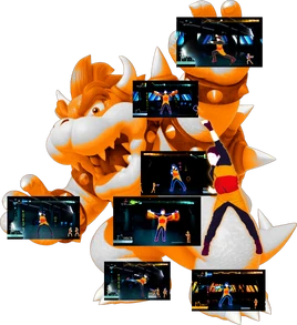 Electro Body Combat Bowser | Bowser Double 7 Wiki | Fandom