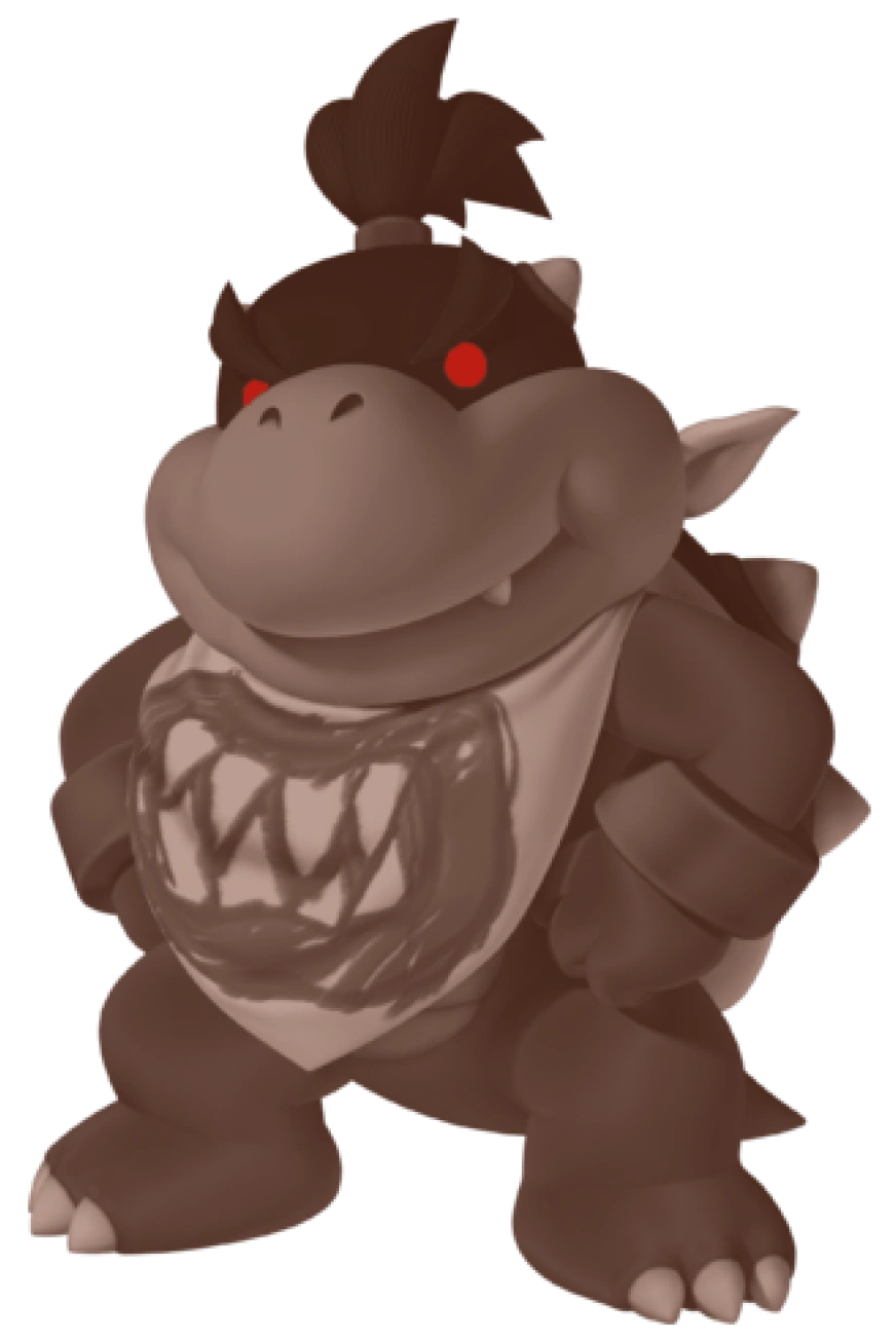 Dark Lava Cake Bowser Jr. | Bowser Double 7 Wiki | Fandom