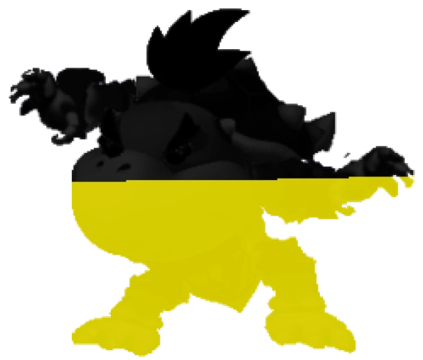 Dark Golden Oreo Dry Bowser Jr. | Bowser Double 7 Wiki | Fandom