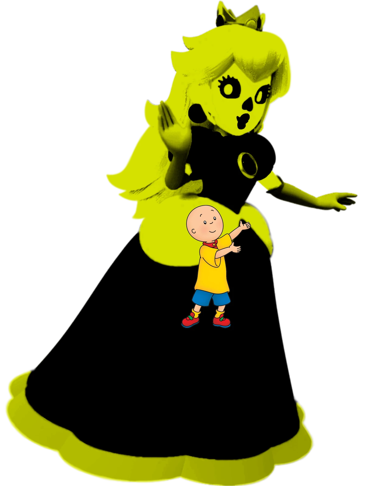 Dark Caillou Dry Princess | Bowser Double 7 Wiki | Fandom