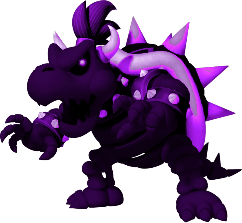 Dark Amethyst Dry Bowser | Bowser Double 7 Wiki | Fandom